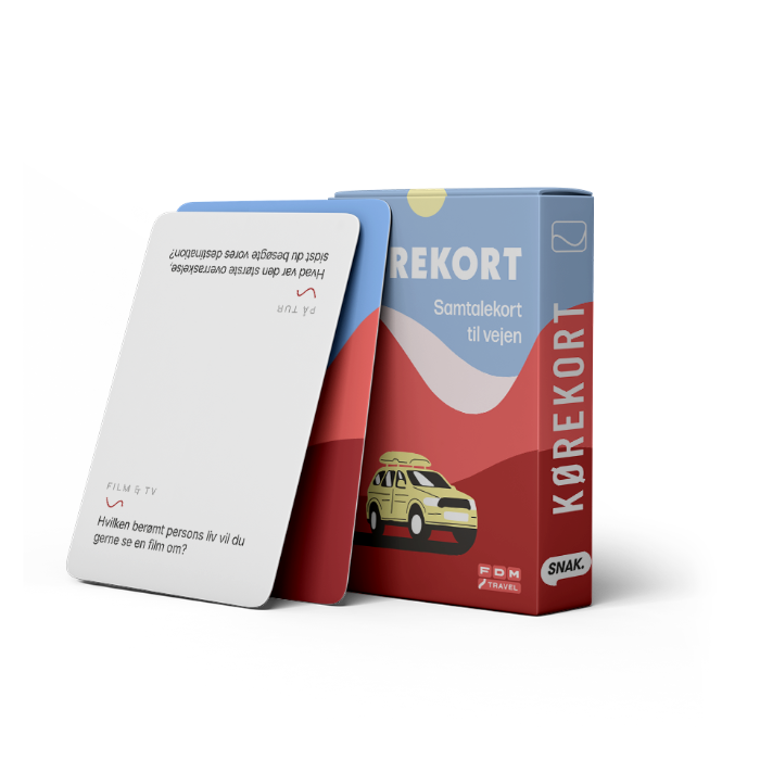 KØREKORT - samtalekort til bilferien
